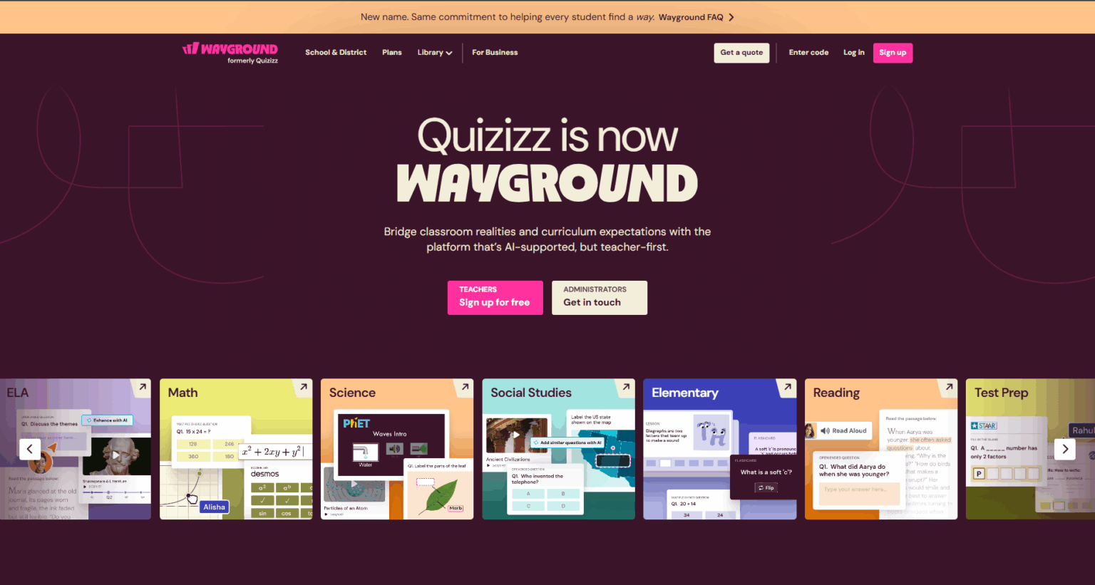 Wayground - ModernLMS - eLearning Malaysia - Digital Learning Platform ...